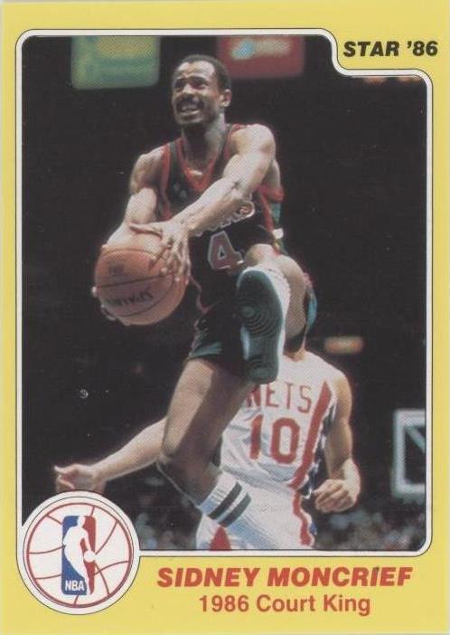 Las mejores ofertas en 1986 Star Court Kings - #23 Sidney Moncrief | eBay