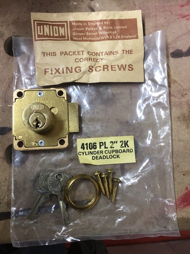 Union 4106 Cylinder Cupboard Deadlock (new Old Stock) | eBay UK