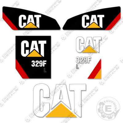 Fits Caterpillar 329F L Excavator Decals Reproduction Stickers 329-FL ...