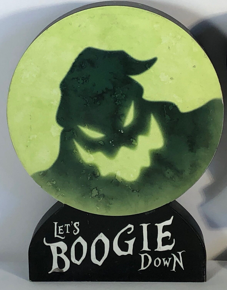 The Nightmare Before XMAS Pair of Wall Plaques- Oogie Boogie & Jack and ...