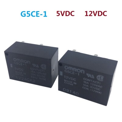 Omron Relay G5CE-1-5VDC G5CE-1-12VDC 15A 4Pins Power Relay | eBay