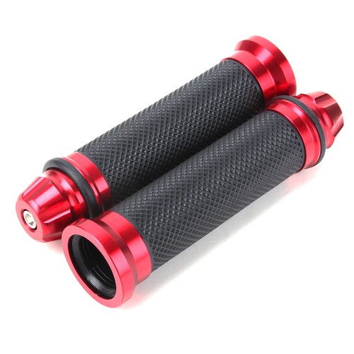 7/8" Motorcycle Handlebar Grips 22mm Universal For Dirt Bike Motocross ...