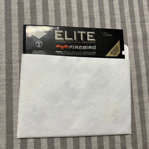 Commodore 64 Elite Firebird 5.25 Floppy Disk Vintage Software | eBay