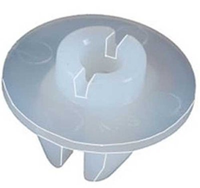 White Nylon Headlight Mounting Nuts Compatible with Toyota 90189-05142 ...