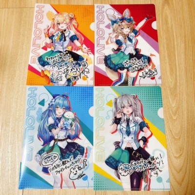Hololive x FamilyMart A5 Clear File Folder Complete Set | eBay
