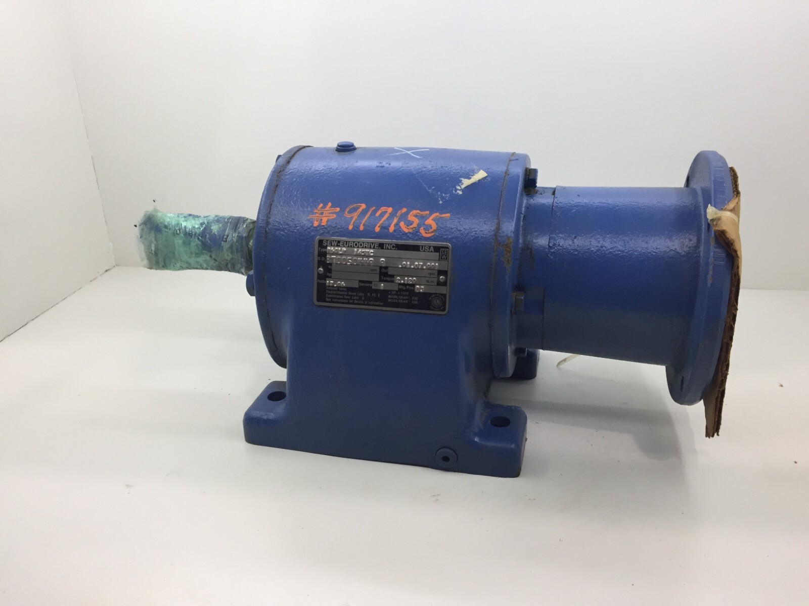 SEW Eurodrive R60LP145TC Speed reducer 17.06:1 Ratio 2120 Torque B | eBay