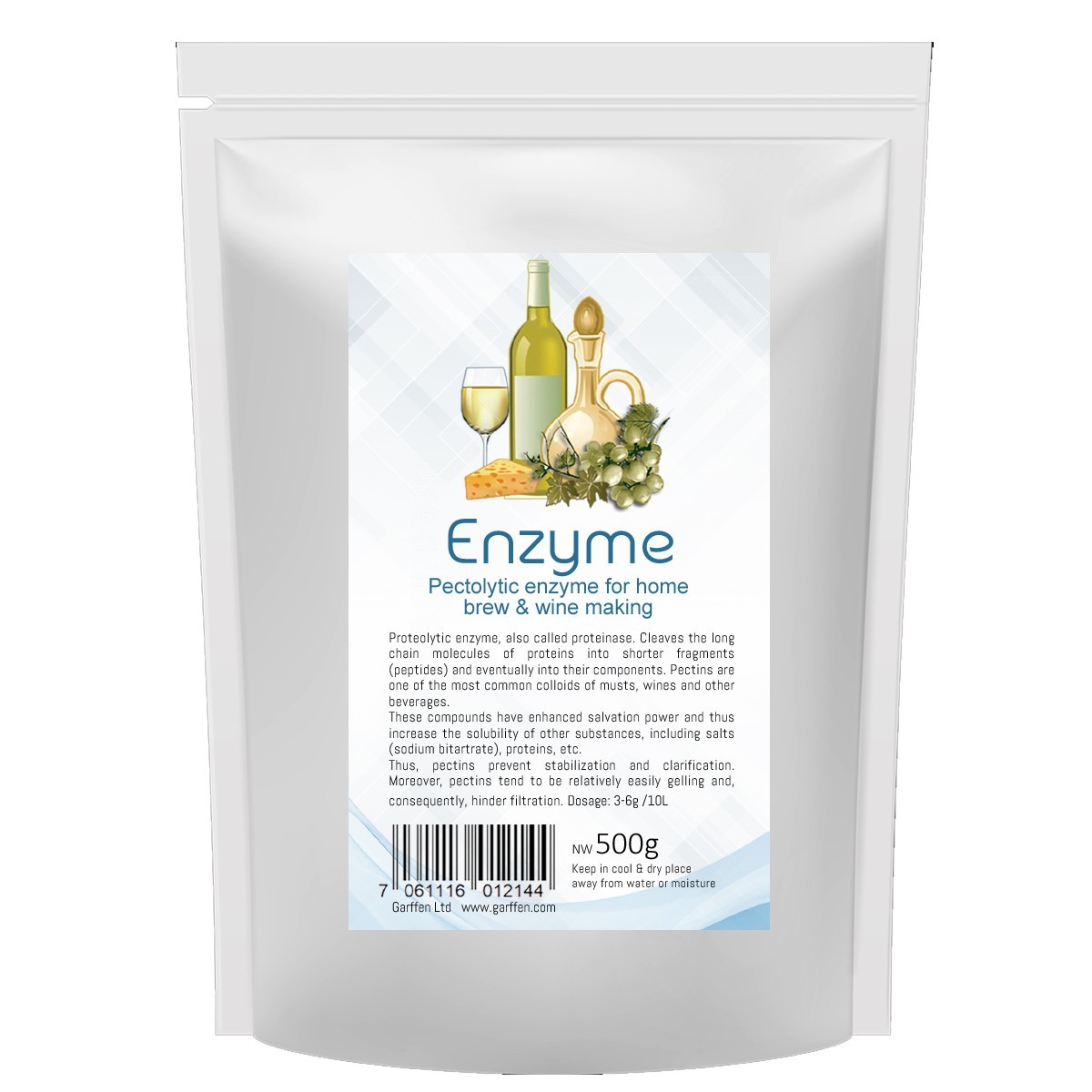 Pectolase Enzyme 500g Pectolytic Pectin Destroying Enzyme Home Brew ...