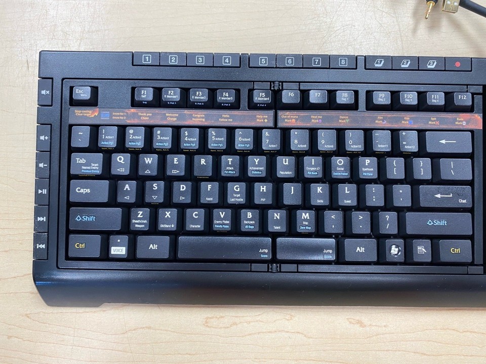 Steelseries Shift World Of Warcraft Cataclysm Keyboard * AS IS | eBay