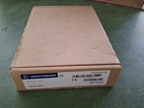 Hirschmann Gecko 4TX Rail Switch Lite Managed Ethernet Switch 942104 ...