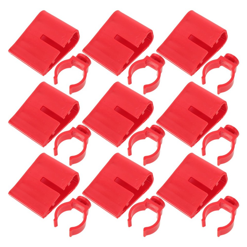 15PCS Aquarium LED Light Holder - Water Pipe Hose Mount Bracket Fixed ...