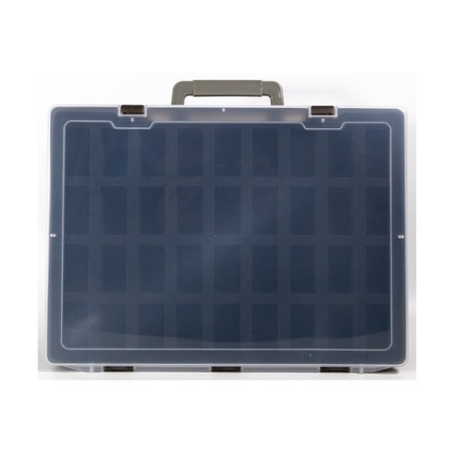 FULLCASE Carrying Cases Medium Carrying Case w/Foam (Translucent Black ...