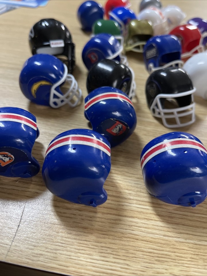 Lot of 29 Vintage NFL/AFL Mini Gumball Football Helmets | eBay