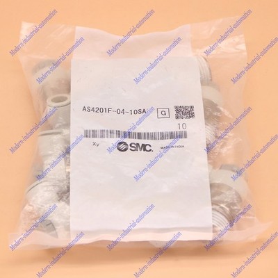 10pc NEW SMC AS4201F-04-10SA Joint speed control valve Fast Shipping | eBay