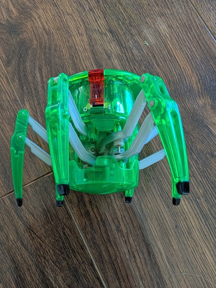 Hexbug Spider Micro Robot 360 Steering Green Figurine Toy | eBay