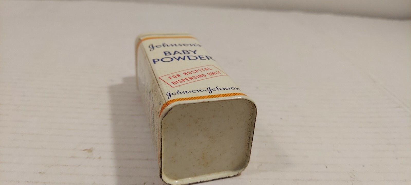 1950's - 60's Johnson's Baby Powder "FOR HOSPITAL USE ONLY" Made in U.S ...