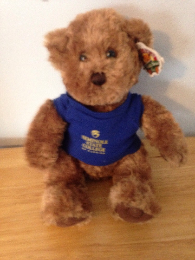 NCAA SEMINOLE FLORIDA STATE SEMINOLES CHELSEA TEDDY BEAR PLUSH DOLL ...