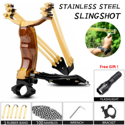 Slingshot Wrist Sling Rocket Professional Hunting Slingshot with ...
