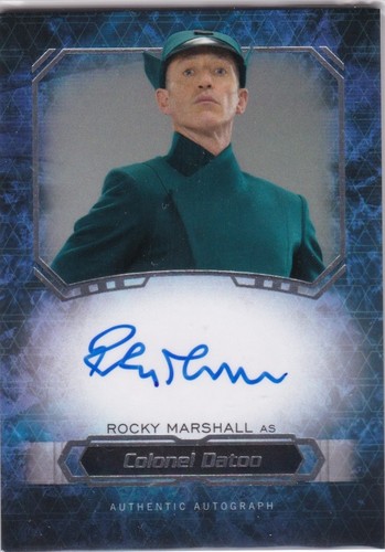 STAR WARS 2016 TOPPS MASTERWORK ROCKY MARSHALL AS COLONEL DATOO ...
