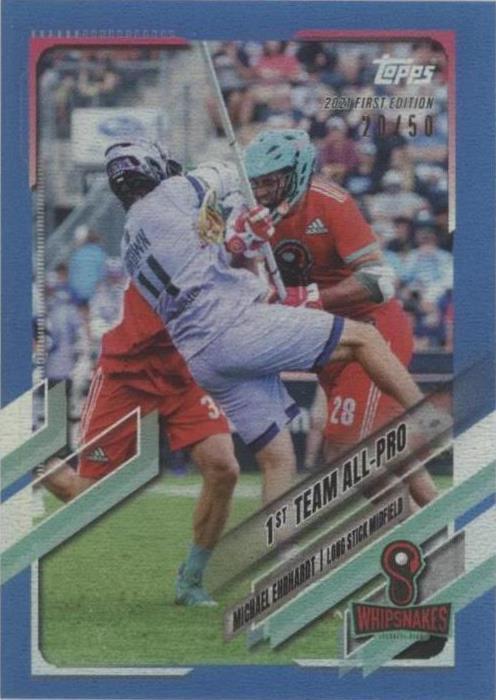 2021 Topps Premier Lacrosse League First Edition - 1st Team All-Pro ...