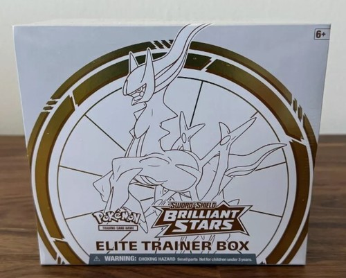 Pokemon TCG SWSH Brilliant Stars Elite Trainer Box ETB New Factory ...