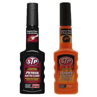 STP Power Pack Petrol Injector Cleaner & Octane Booster Fuel Treatment ...