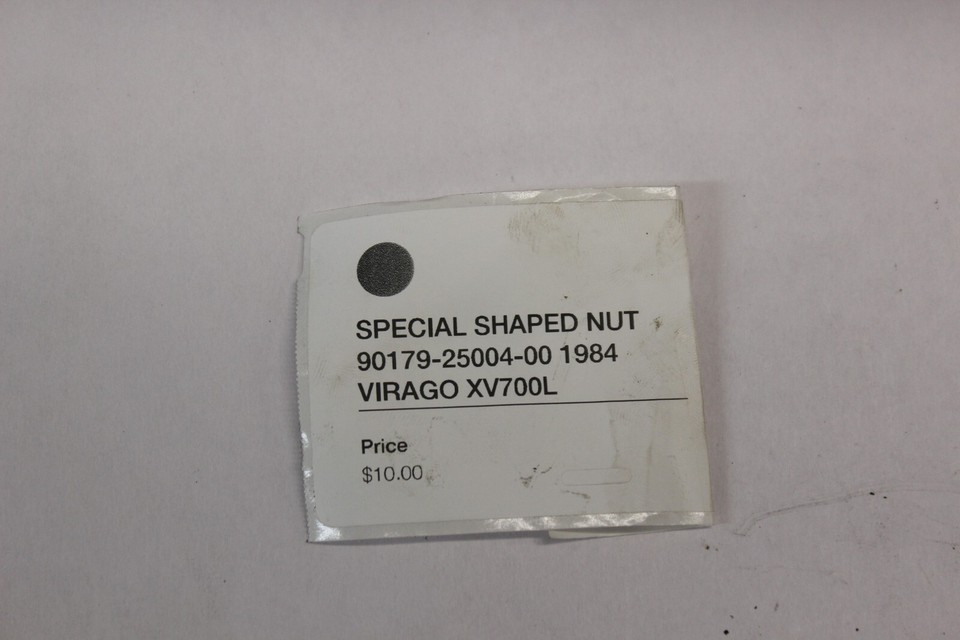 SPECIAL SHAPED NUT 90179-25004-00 1984 Yamaha VIRAGO XV700L | eBay