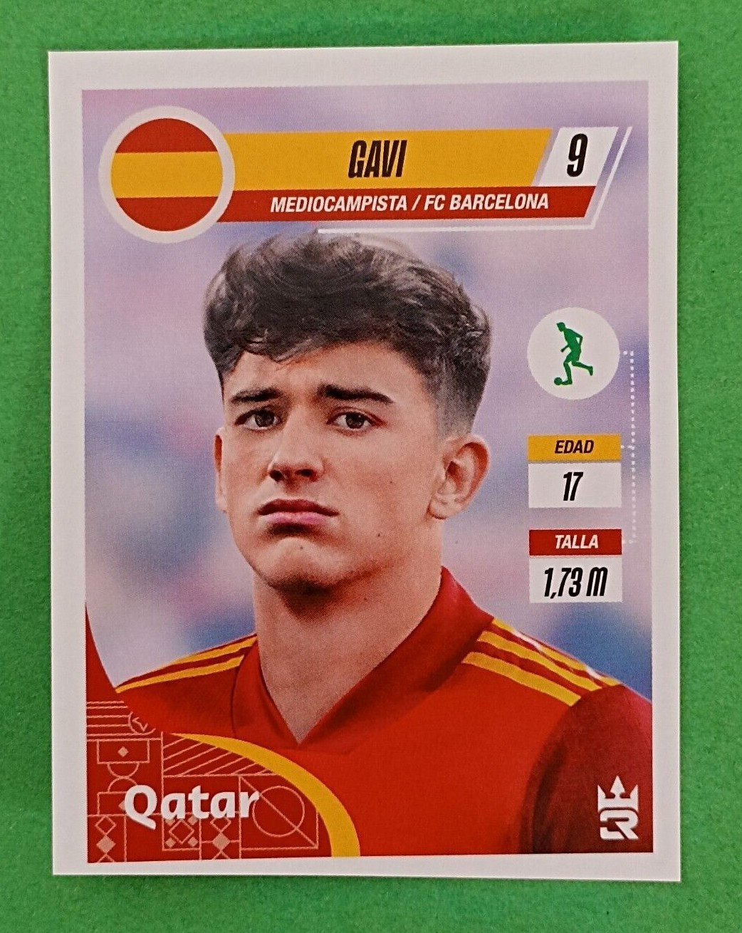 2022 3R Qatar World Cup FIFA #204 GAVI Spain Soccer Team Sticker | eBay