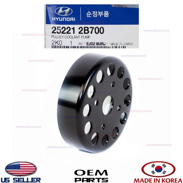 Genuine OEM Engine Water Pump Pulley for Hyundai 252212B700 for sale ...