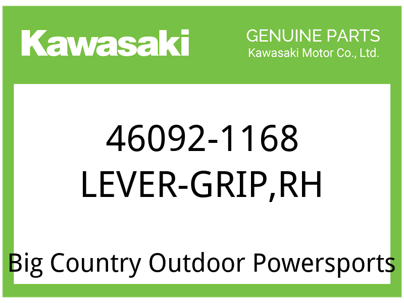 Kawasaki OEM Part 46092-1168 Lever-grip RH for sale online | eBay