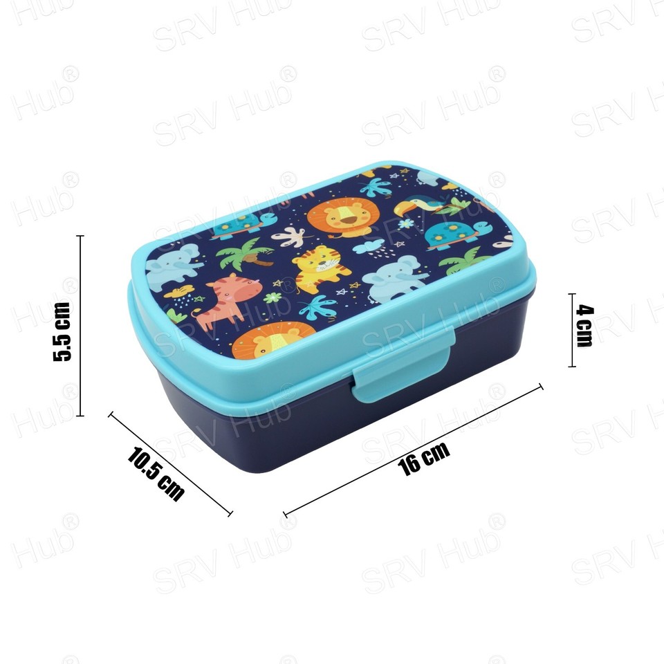 Licensed Characters Kids Lunch Boxes School Picnic Food Storage Box BPA ...