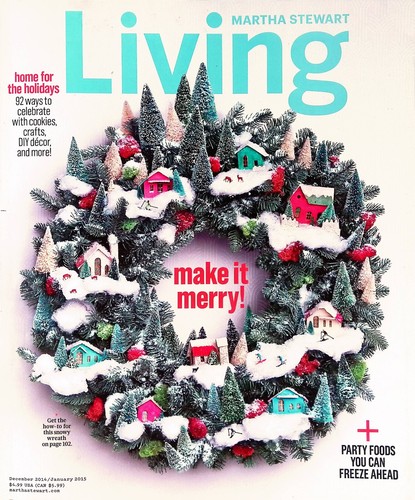Martha Stewart Living Magazine DEC 2014 Christmas Home for the Holidays ...