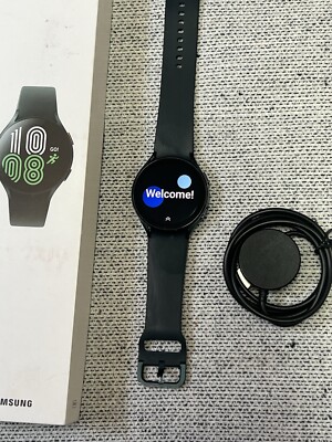 Samsung Galaxy Watch4 SM-R870 44mm Aluminum with Sport Band smartwatch ...