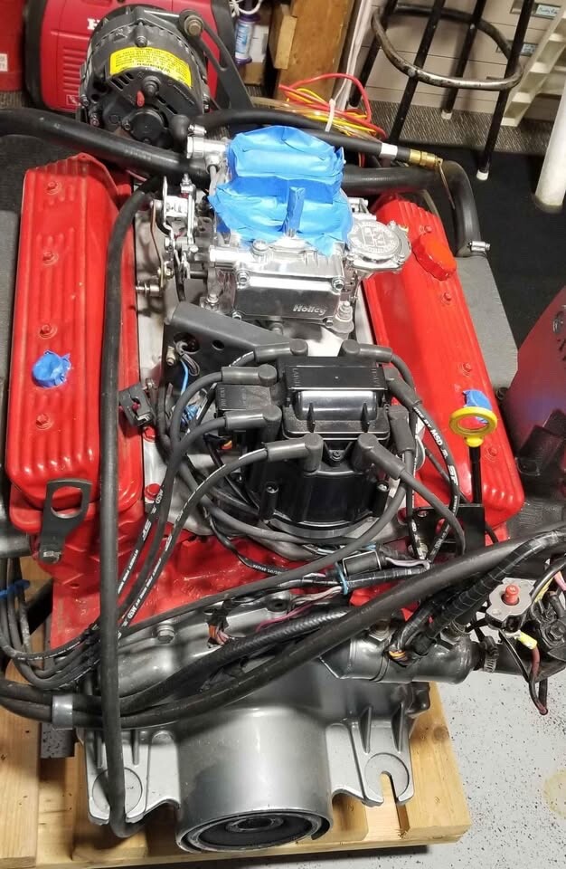 Omc Mercruiser 300 horsepower marine boat motor brand new Ilmor racing ...