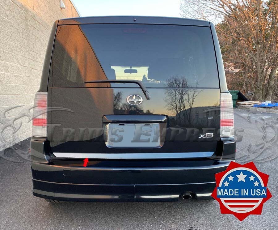 fit: 2004-2006 Scion xB Rear Trunk Lid Bumper Door Trim Cover Accent | eBay