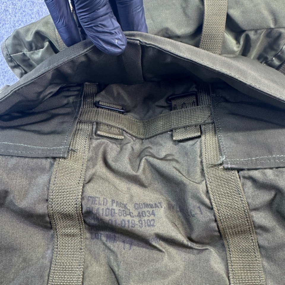 Vtg USGI ALICE Pack Large OD Green LC-1 Military Rucksack Vietnam Era ...