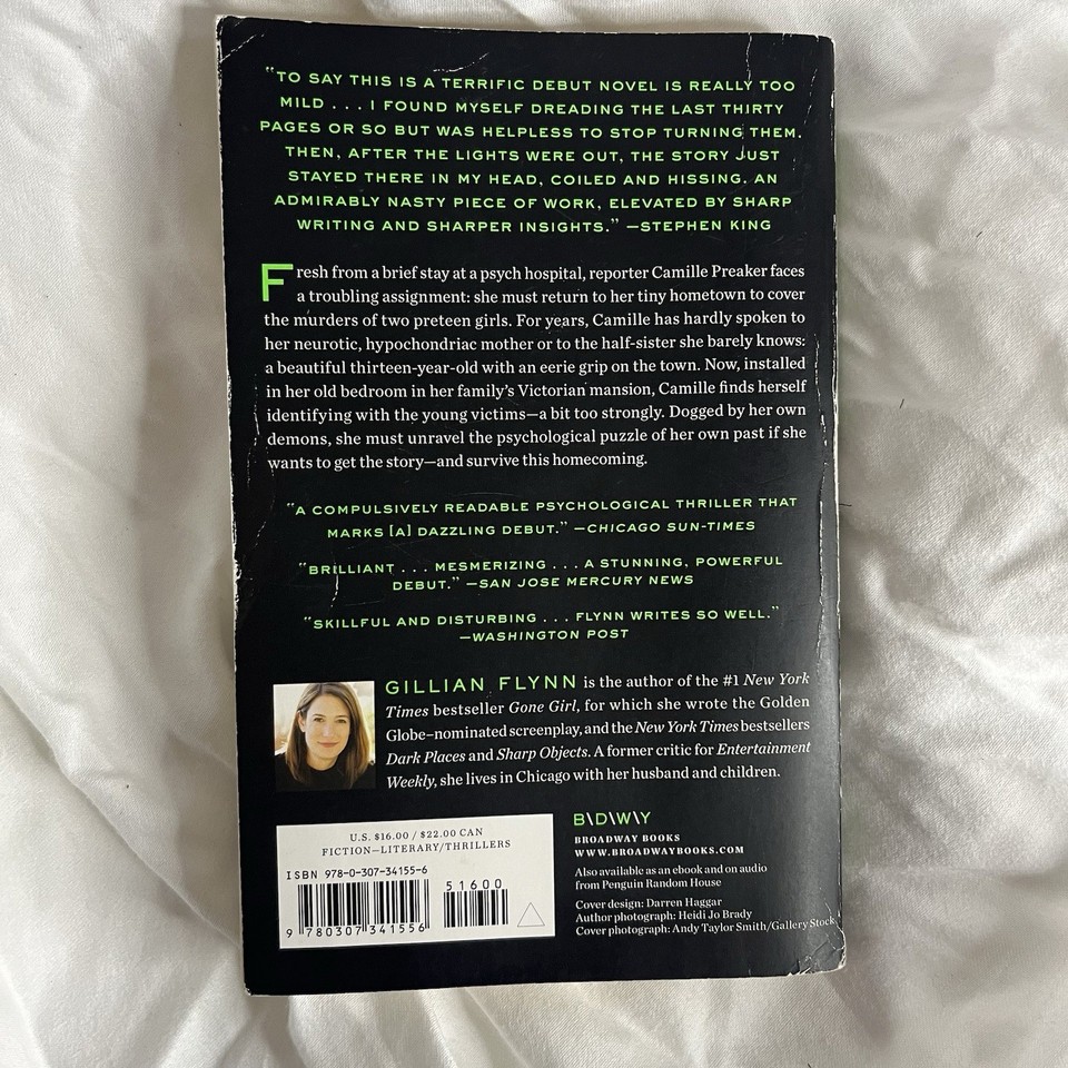 Sharp Objects - by Gillian Flynn - Paperback Book | eBay