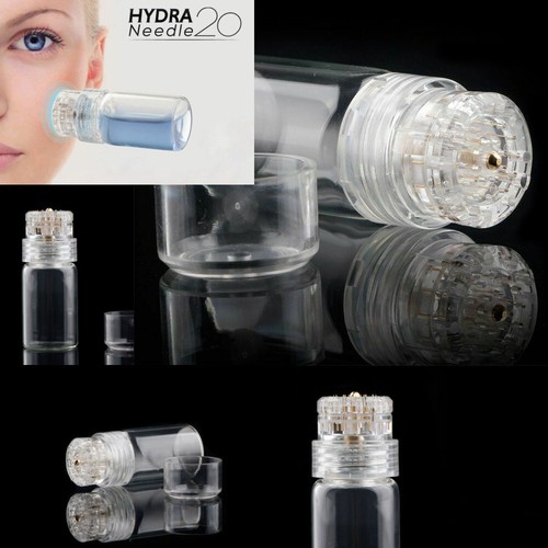 HYDRA 20pin Needles Bottle 0.5 mm Acupuncture Screw Microneedle Derma ...