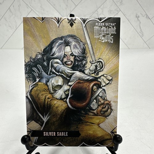 2023 Fleer Ultra Midnight Sons Silver Sable #83 Silver Base | eBay