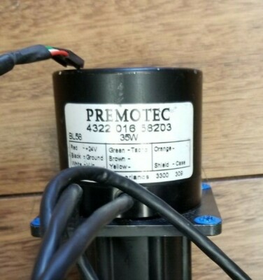 (N) PREMOTEC / BL58 - 35W - 24VDC Motor / Ref: 4322 016 58203 (B681) | eBay