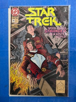 Star Trek #46 Spock & Saavik Stranded Hostile World 1993 Comic DC ...