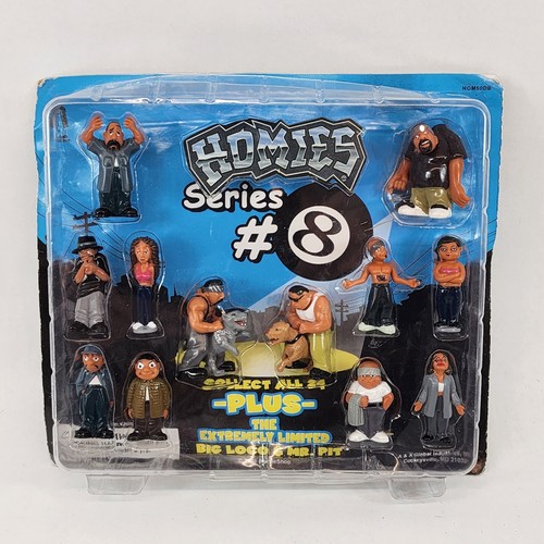 HOMIES SEALED SET 12 SERIES 8 2005 DOGS VENDING DISPLAY RARE HOMIESHOP ...