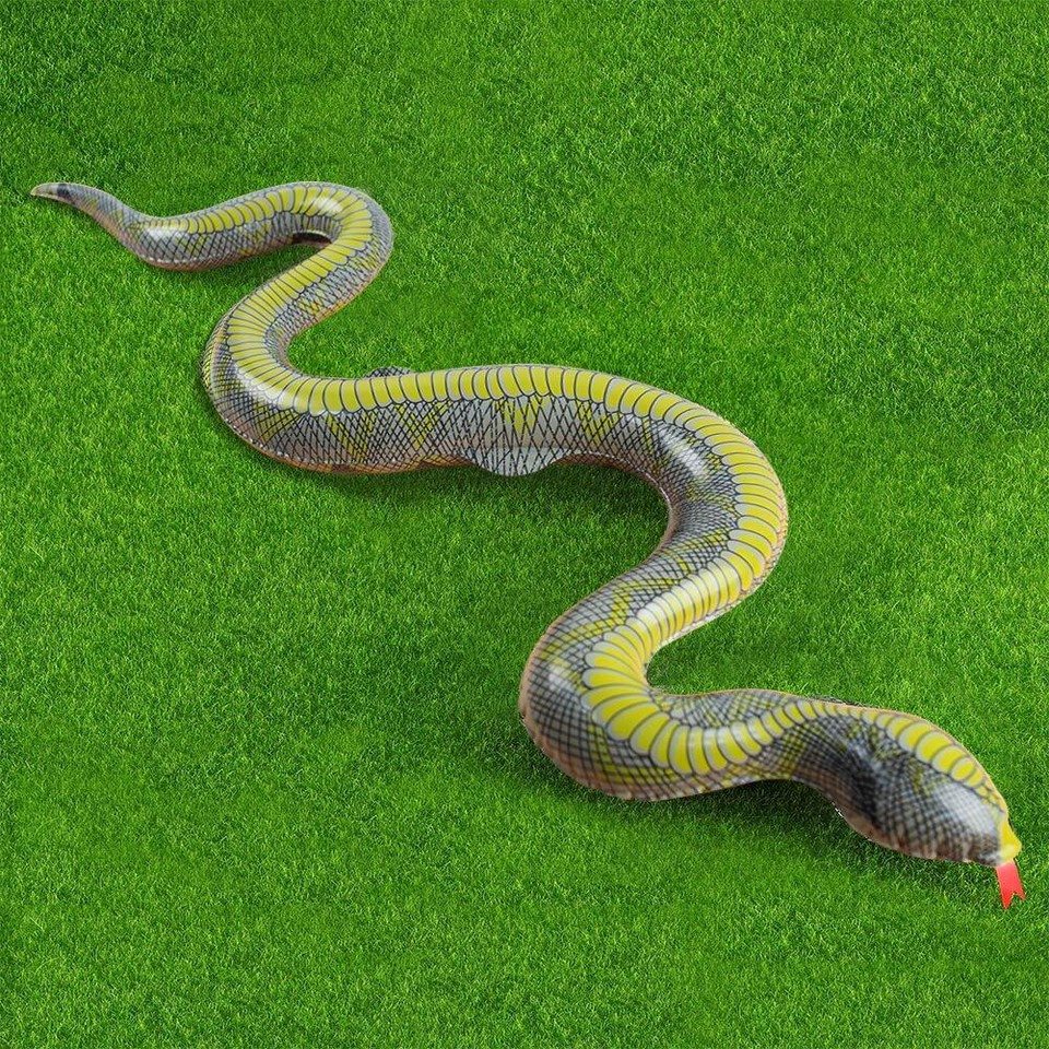 FUTUREPLUSX Inflatable Snake 3PCS Fake Snake Animal Pool Floats Blow Up ...