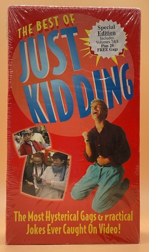 The Best Of Just Kidding Vol. 7 & 8 VHS 1995 **Buy 2 Get 1 Free** | eBay
