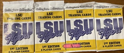 Lot Of 4 RareCollegiate Collections LSU Tigers 1st Edition Trading ...