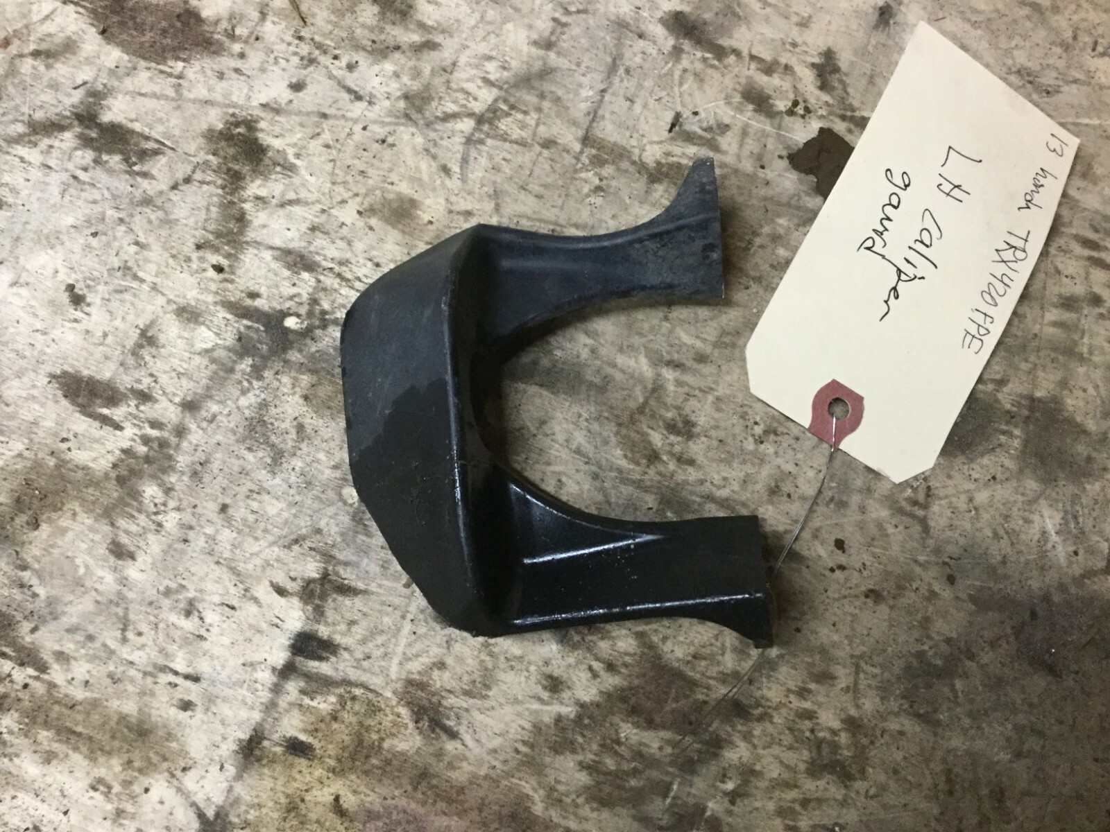 2013 HONDA TRX 420 FPE RANCHER LH FRONT BRAKE GUARD 57326-HN2-B70 t202 ...