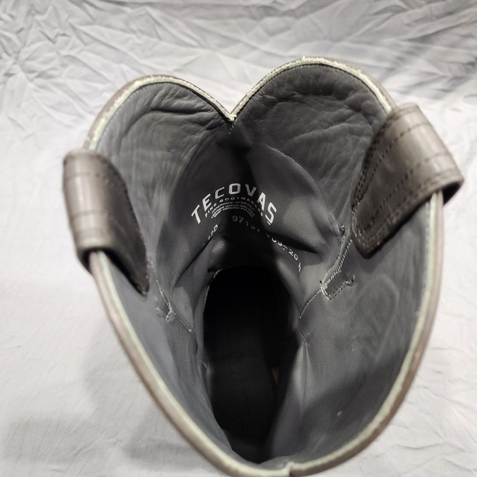 Tecovas The Billy Boots Men’s 12D Gunsmoke Python Leather Cowboy ...