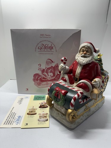 Melody In Motion 2001 Santa Sleigh O Christmas Tree READ DESCRIPTION | eBay