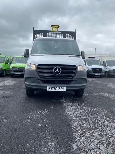 Euro6 2020 70reg Mercedes sprinter drop side pick up truck auto no vat ...