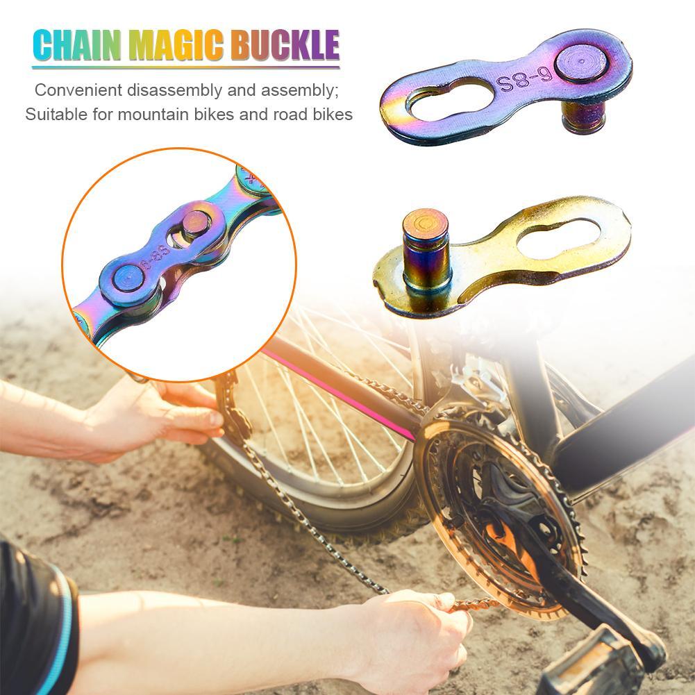 AU Bicycle Chain Link Connector MTB Road Bike Quick Master Links (6-8S ...