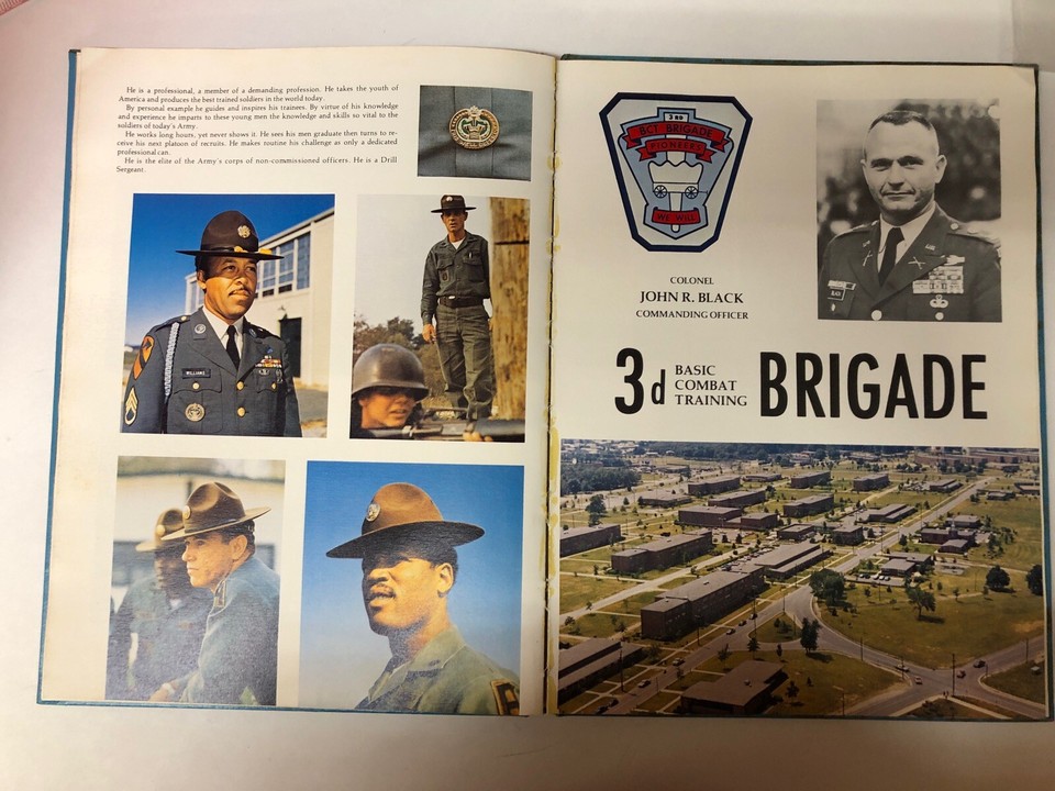 United States Army Training Center Fort DIX NJ Basic Training Yearbook ...